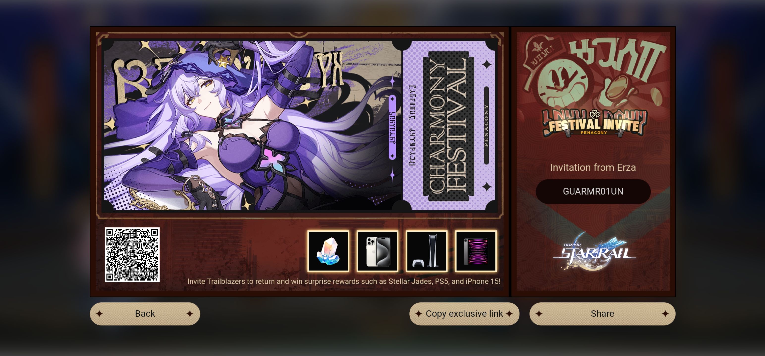 honkai star rail invitation code Honkai: Star Rail | HoYoLAB