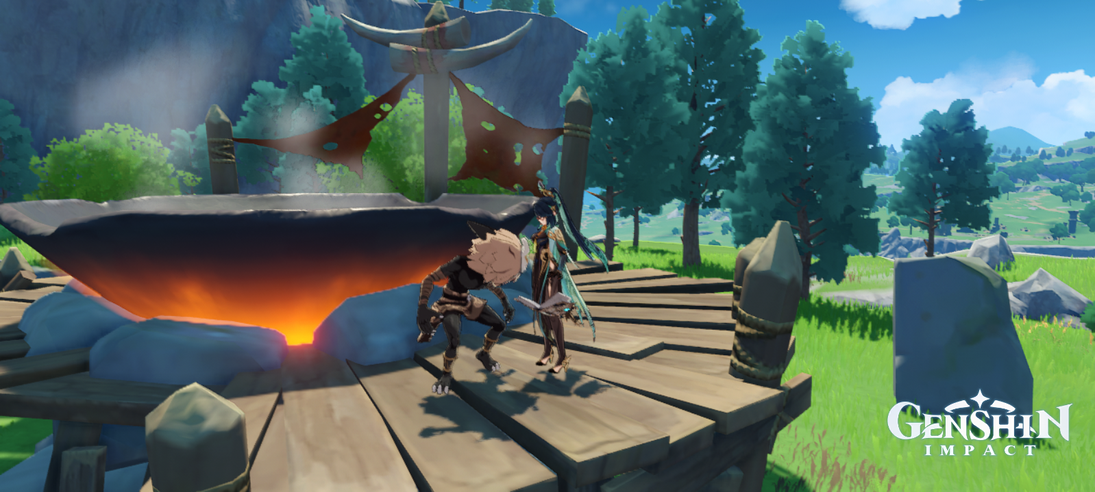 Theme 4: Take a photo of Xianyun with a cooking hilichurl! Genshin ...