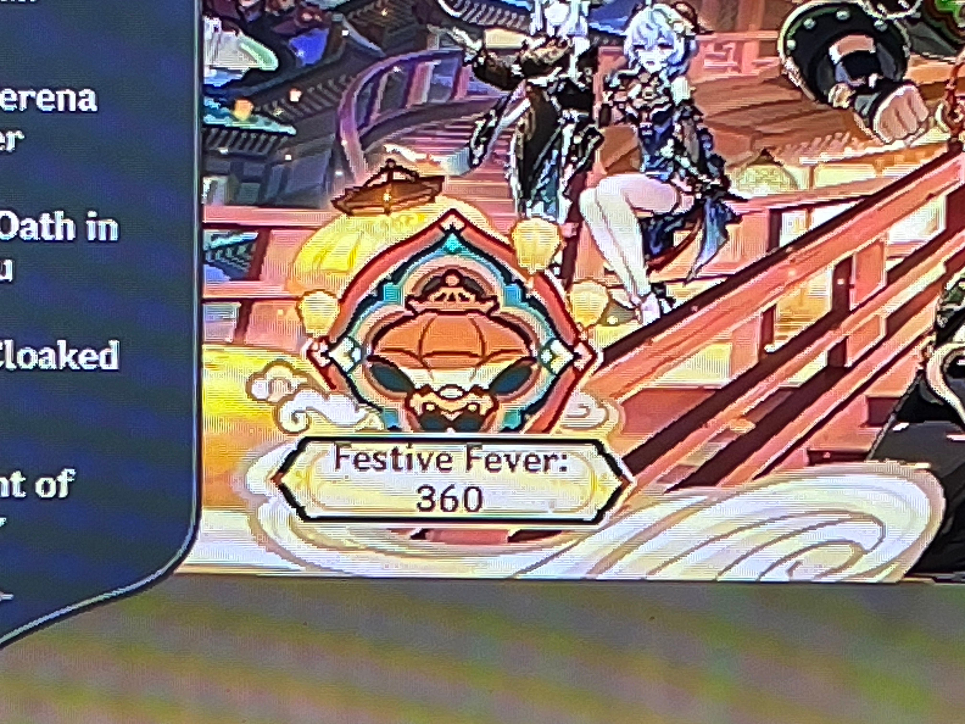 Max amount of festive fever today? Genshin Impact | HoYoLAB