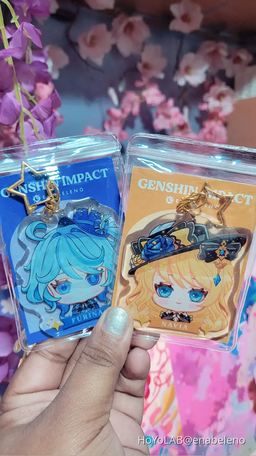 Navia and Furina Chibi Charms Genshin Impact | HoYoLAB