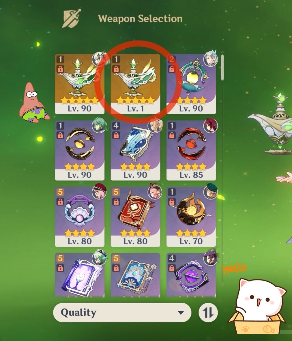 Please Help! Refine Weapon or Level Up? Genshin Impact | HoYoLAB