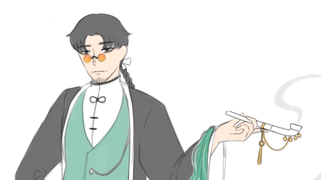 Tall Anemo Old Man OC Genshin Impact | HoYoLAB