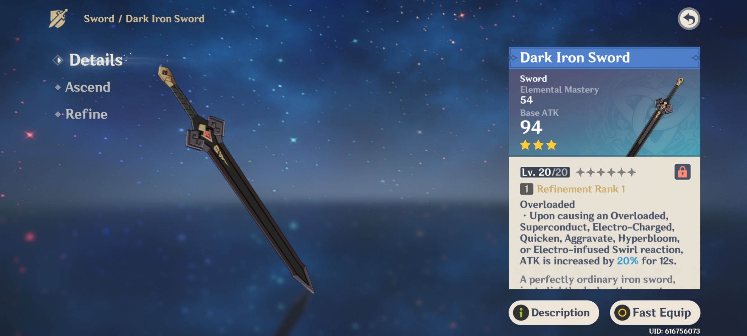 Rarest 3* sword can be refined now Genshin Impact | HoYoLAB