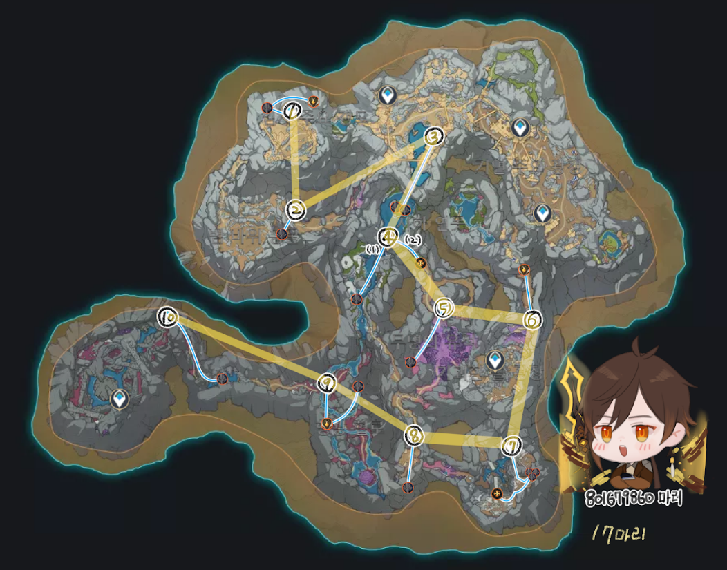 v4.4 600 mora elite enemies map Genshin Impact | HoYoLAB