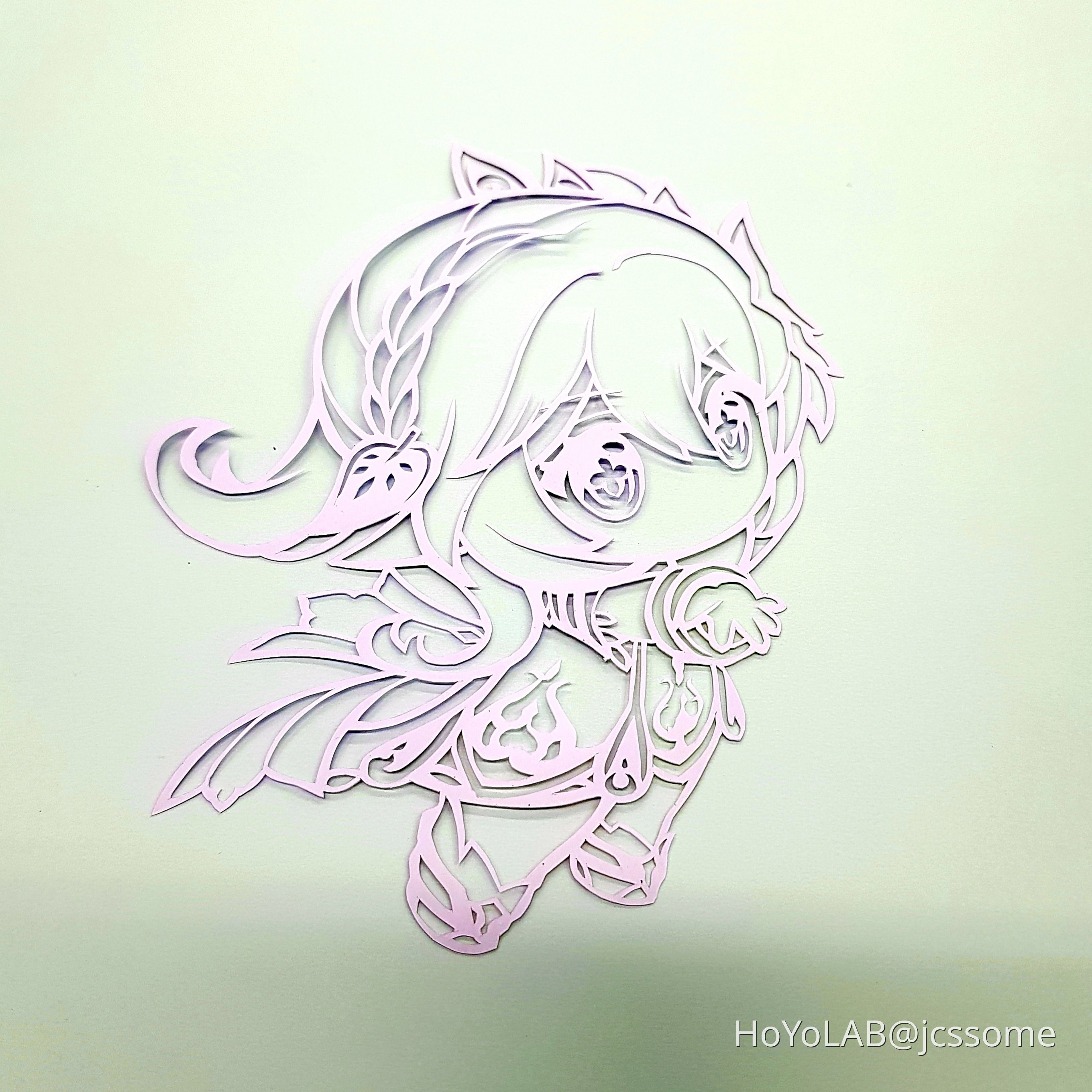 (papercutting) Nahida Genshin Impact | HoYoLAB