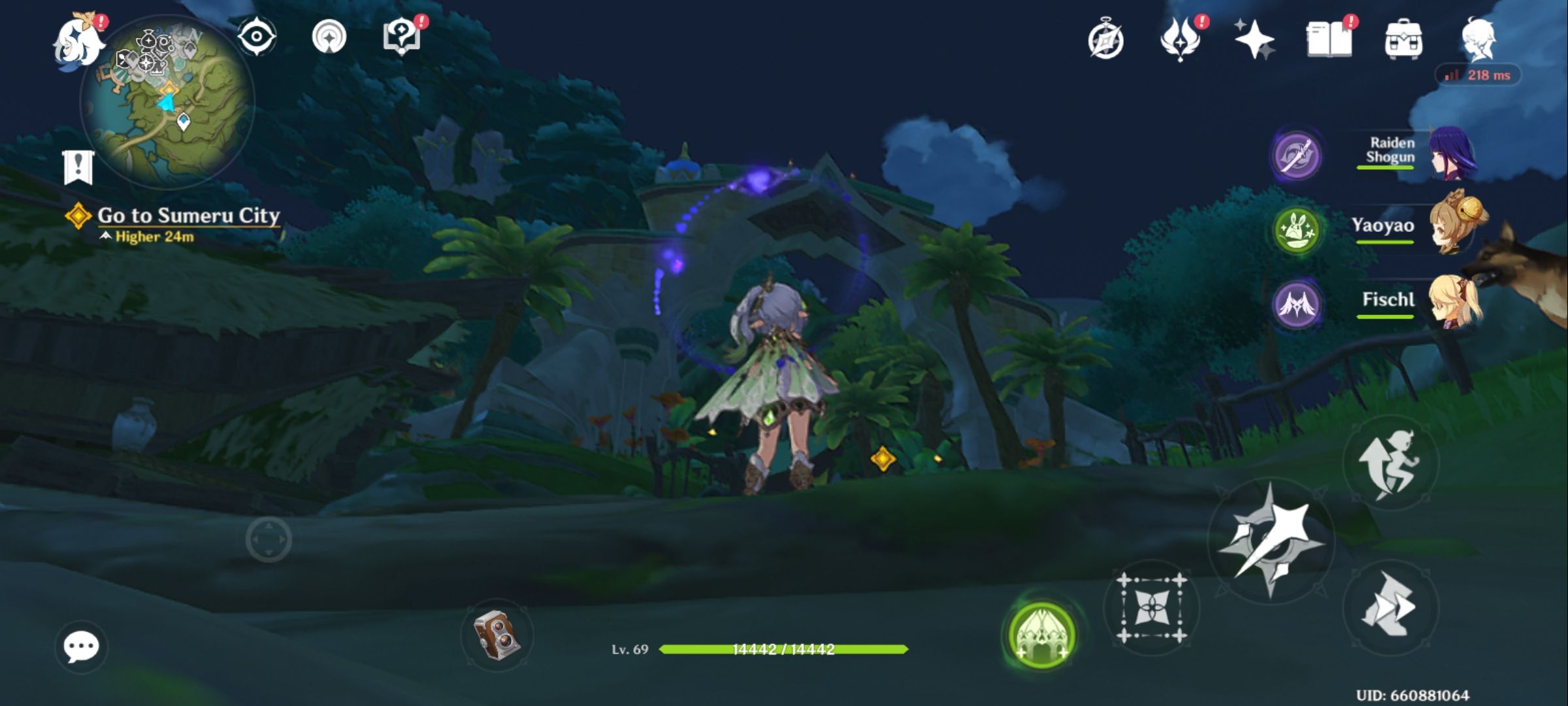 380 days later and just starting the sumeru quest line 🙂 and right ...