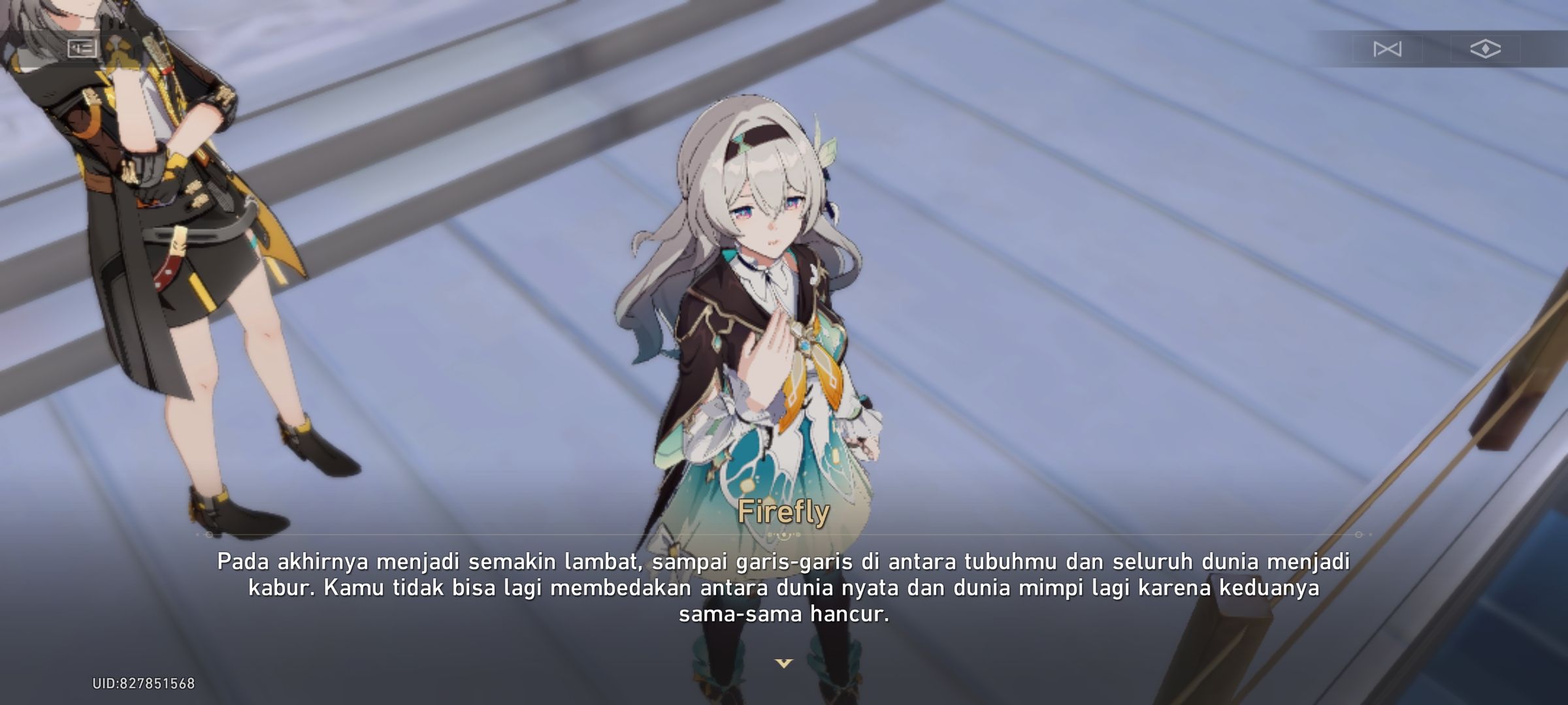 firefly is one person is shaoji choice in the path deadflag... ☹️ ...