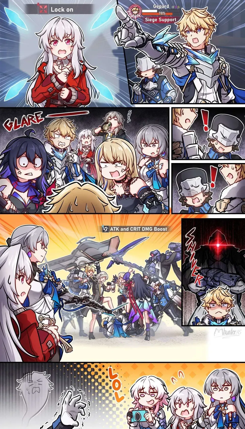 That wasn't very smart Gepard Honkai: Star Rail | HoYoLAB