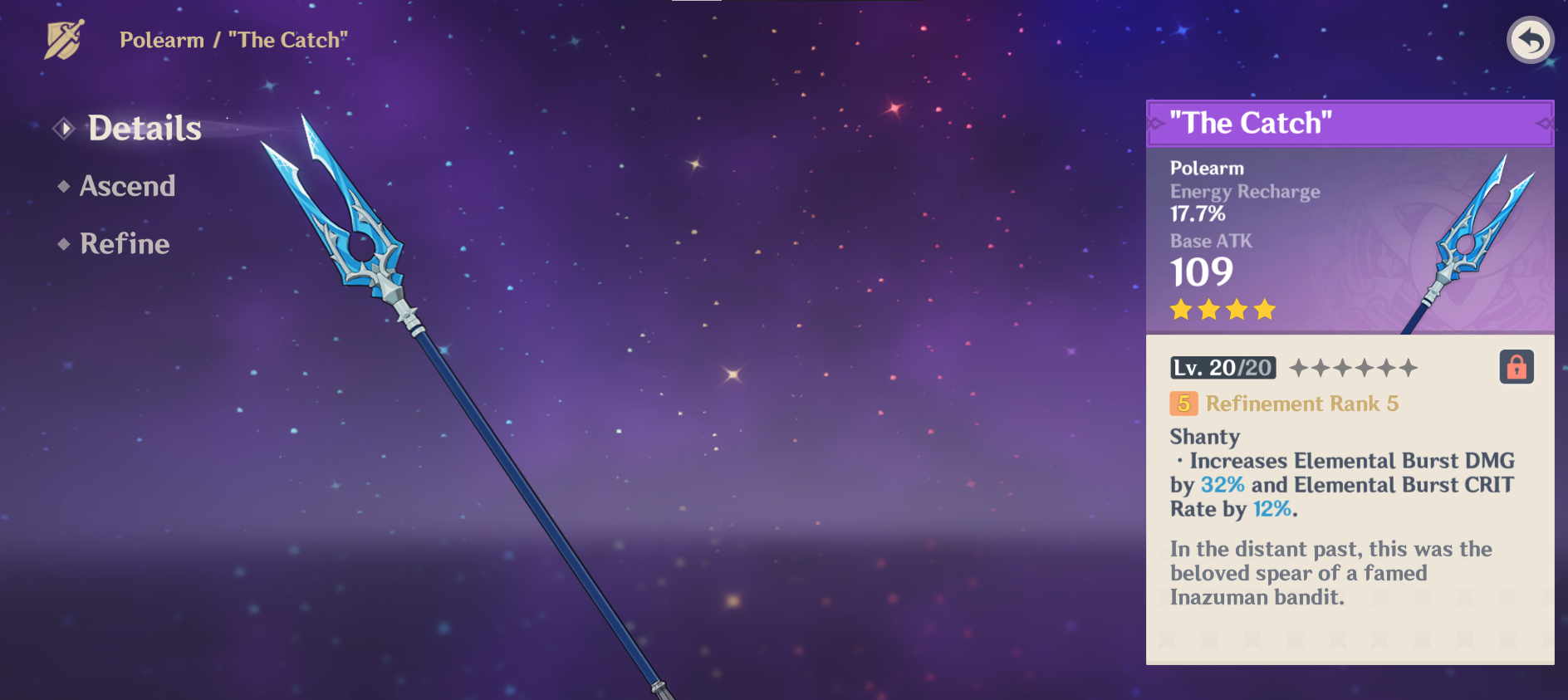 R5 The Catch Genshin Impact | HoYoLAB