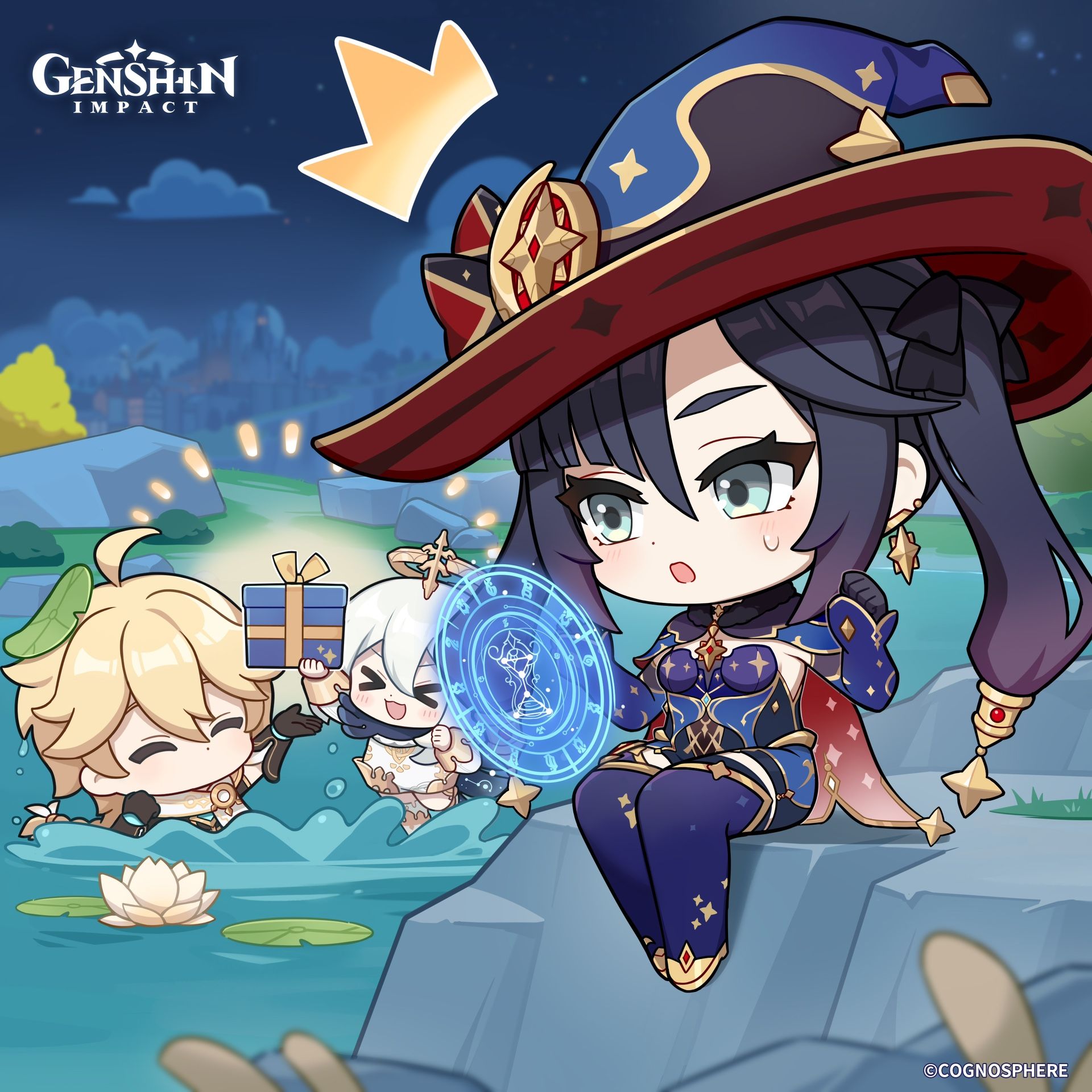 Traveling Mimo Found Mona Today! Genshin Impact | HoYoLAB