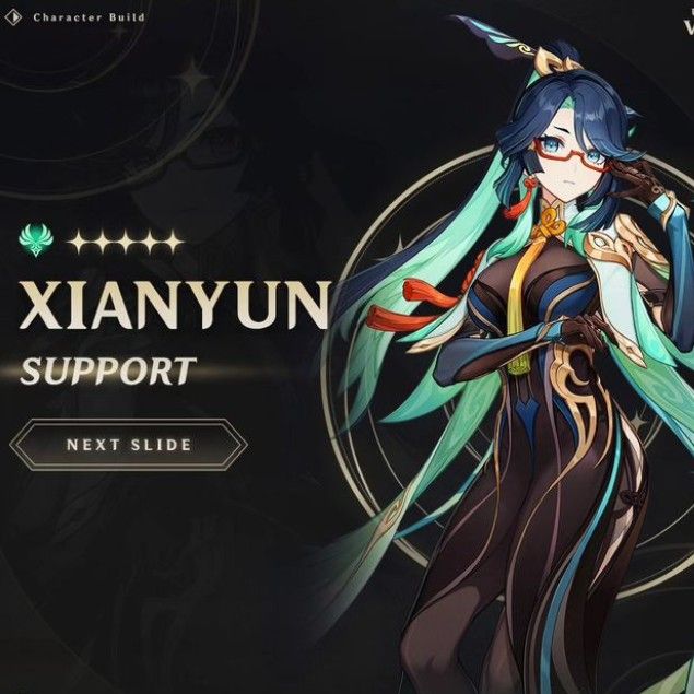 Xianyun character build and team examples Genshin Impact | HoYoLAB