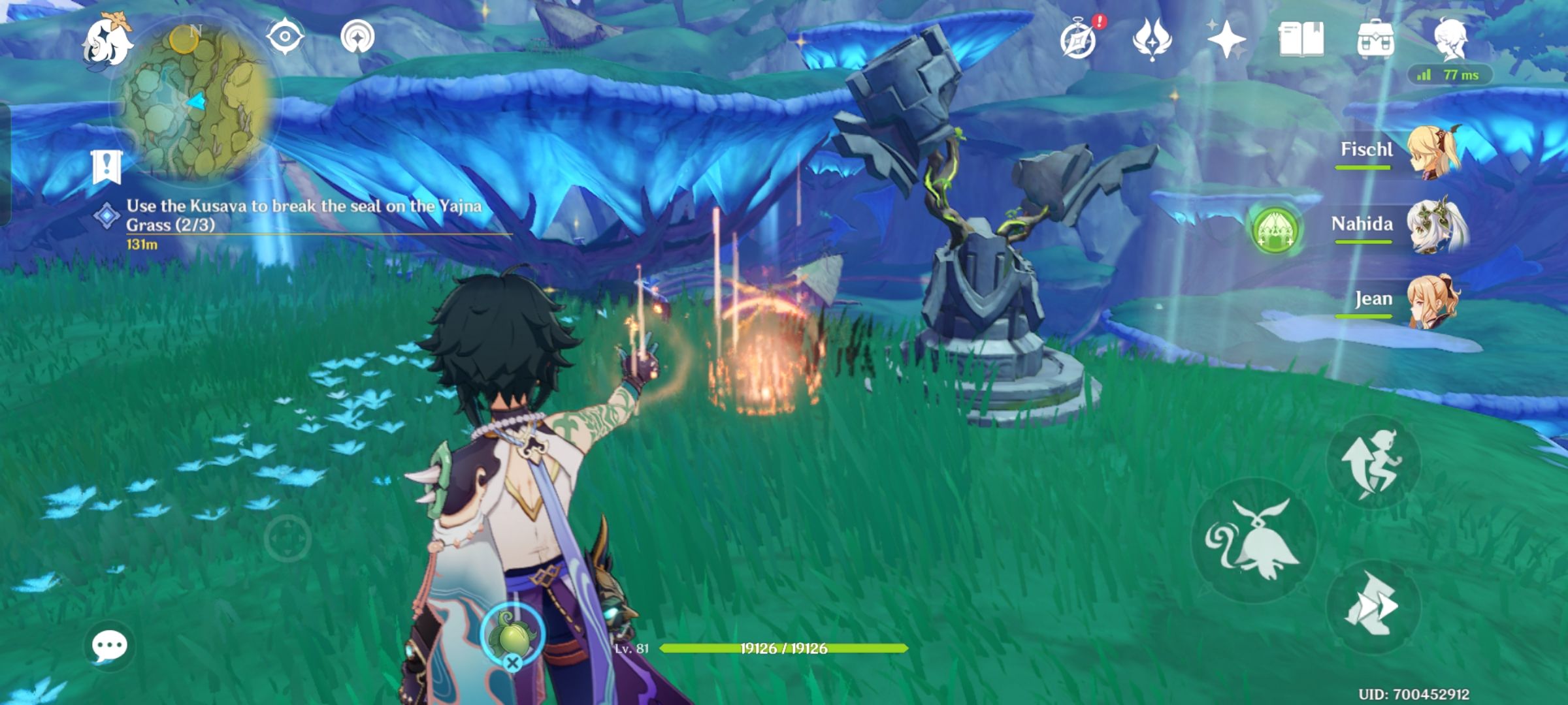 how to change Kusava color to build? (on mobile) Genshin Impact | HoYoLAB