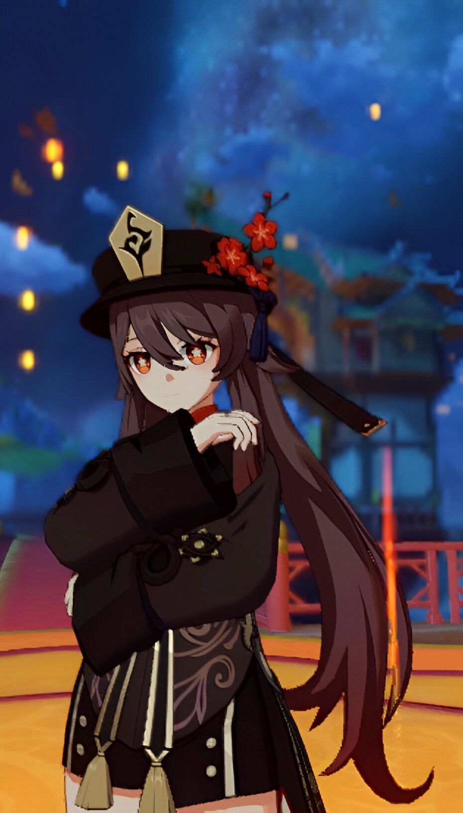 Hu tao screenshot(I cropped it) Genshin Impact | HoYoLAB