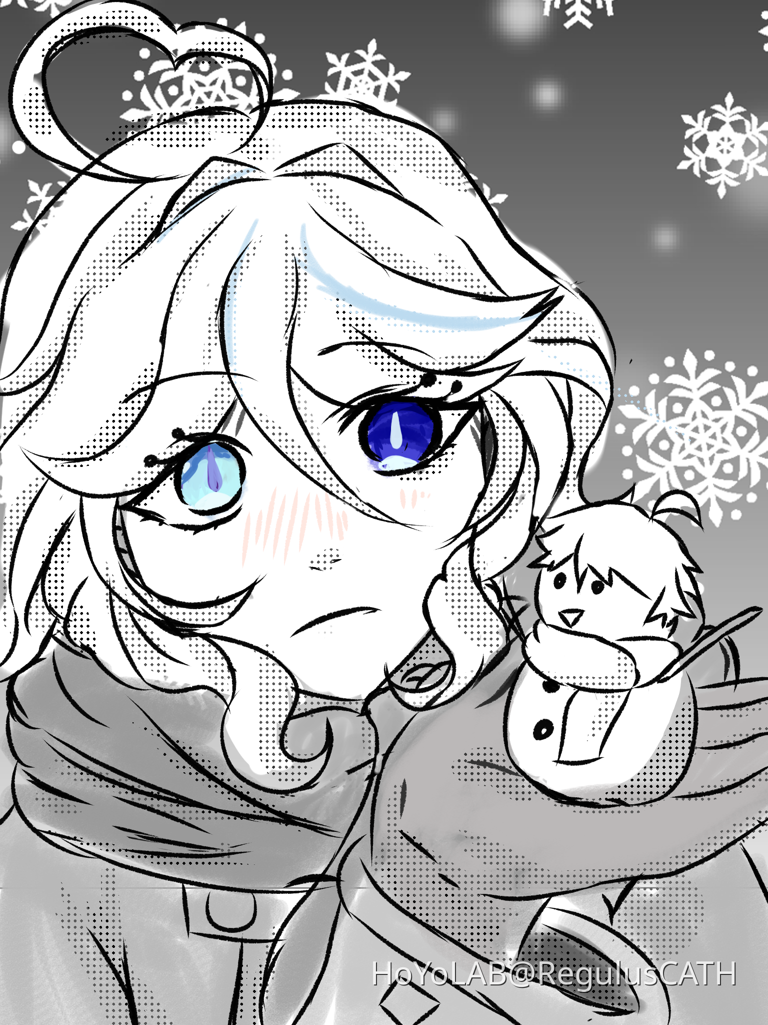 Furina And Tiny Aether Genshin Impact | HoYoLAB