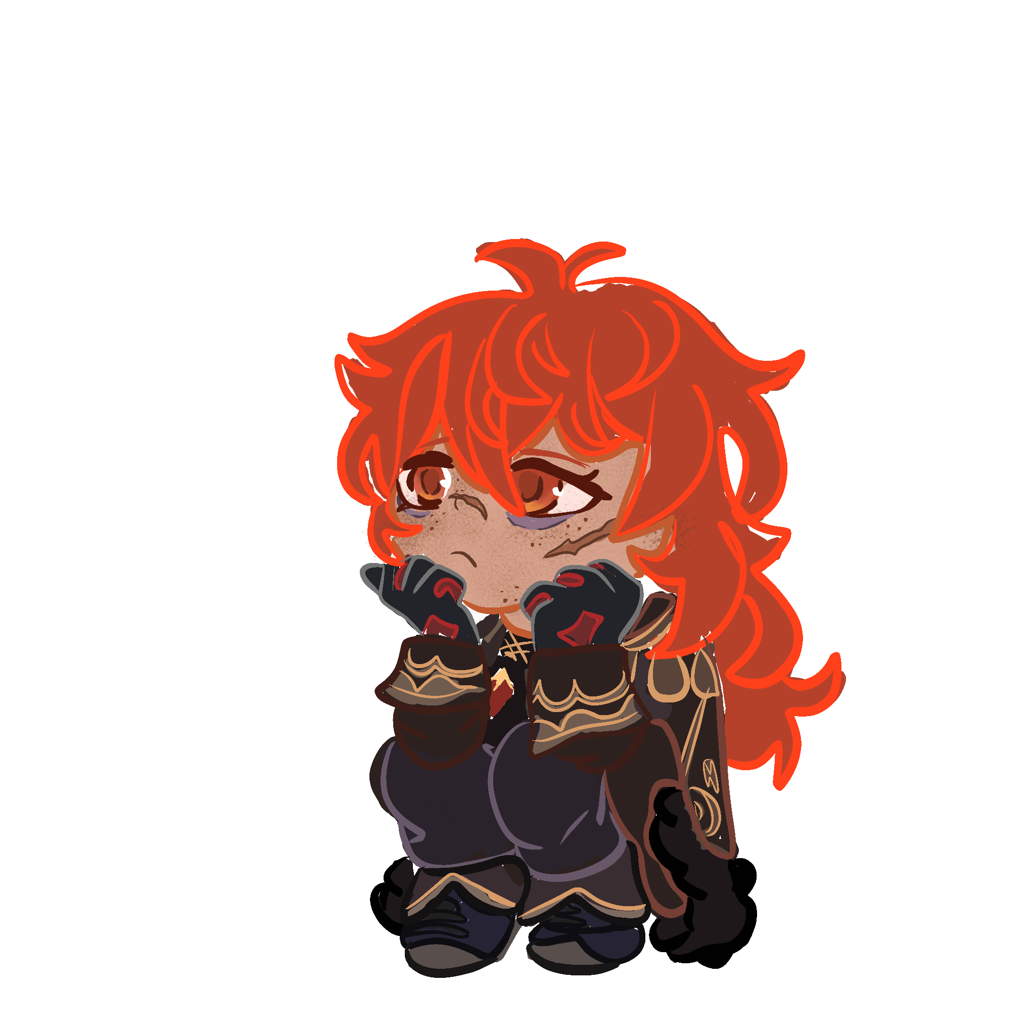 Chibi Diluc Genshin Impact | HoYoLAB