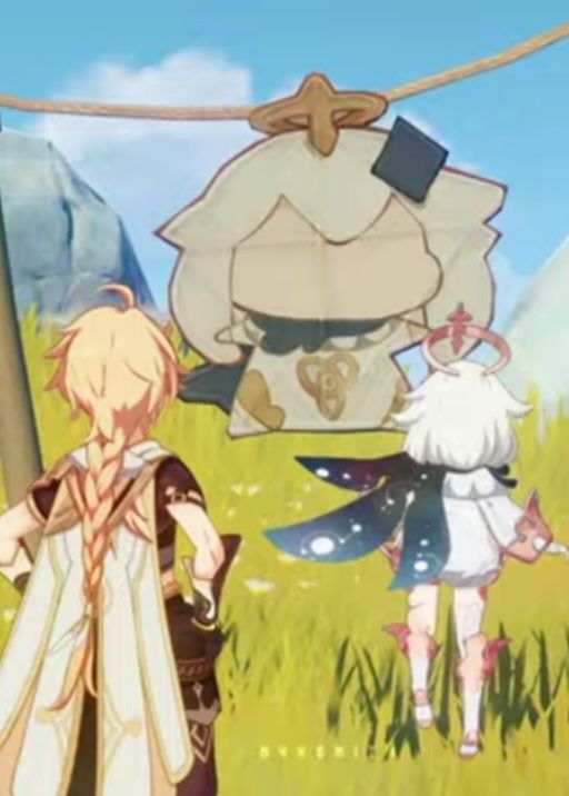 here make ur paimon kite 😵‍💫🥴 Genshin Impact | HoYoLAB