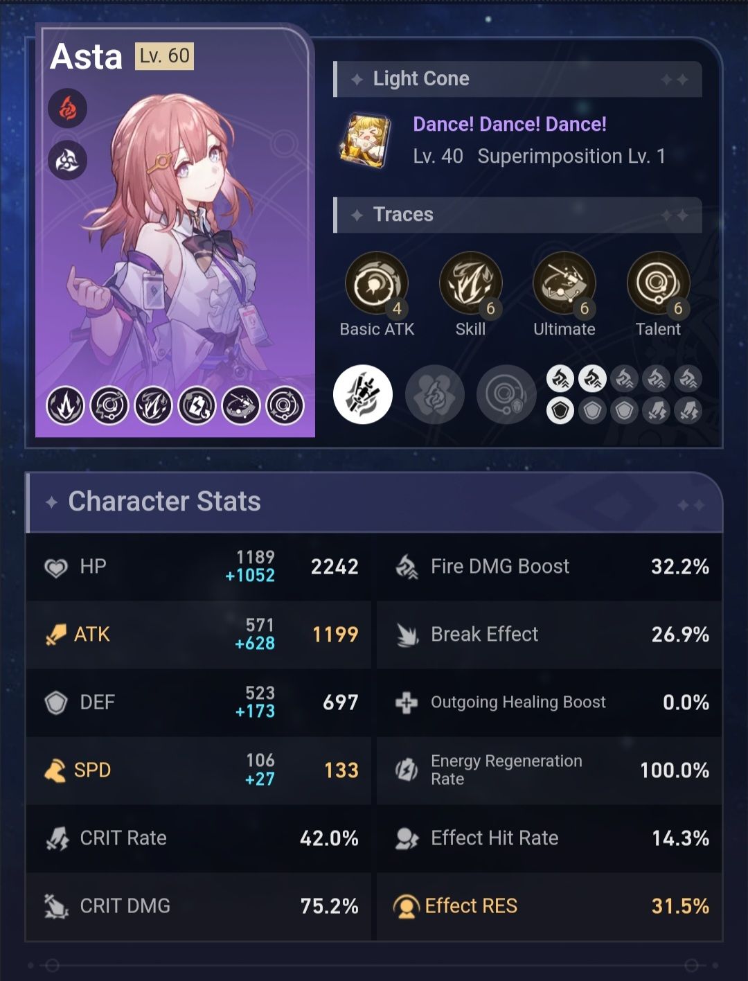 Asta build Honkai: Star Rail | HoYoLAB