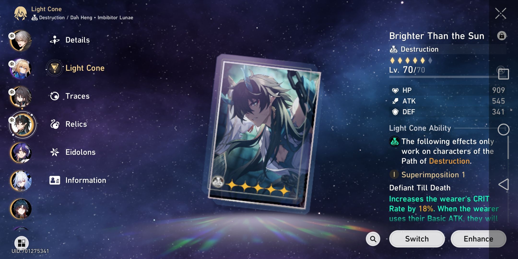 Got Dan Heng's LC at 44 pity guaranteed! 😭🎉🎉🎉 Honkai: Star Rail | HoYoLAB