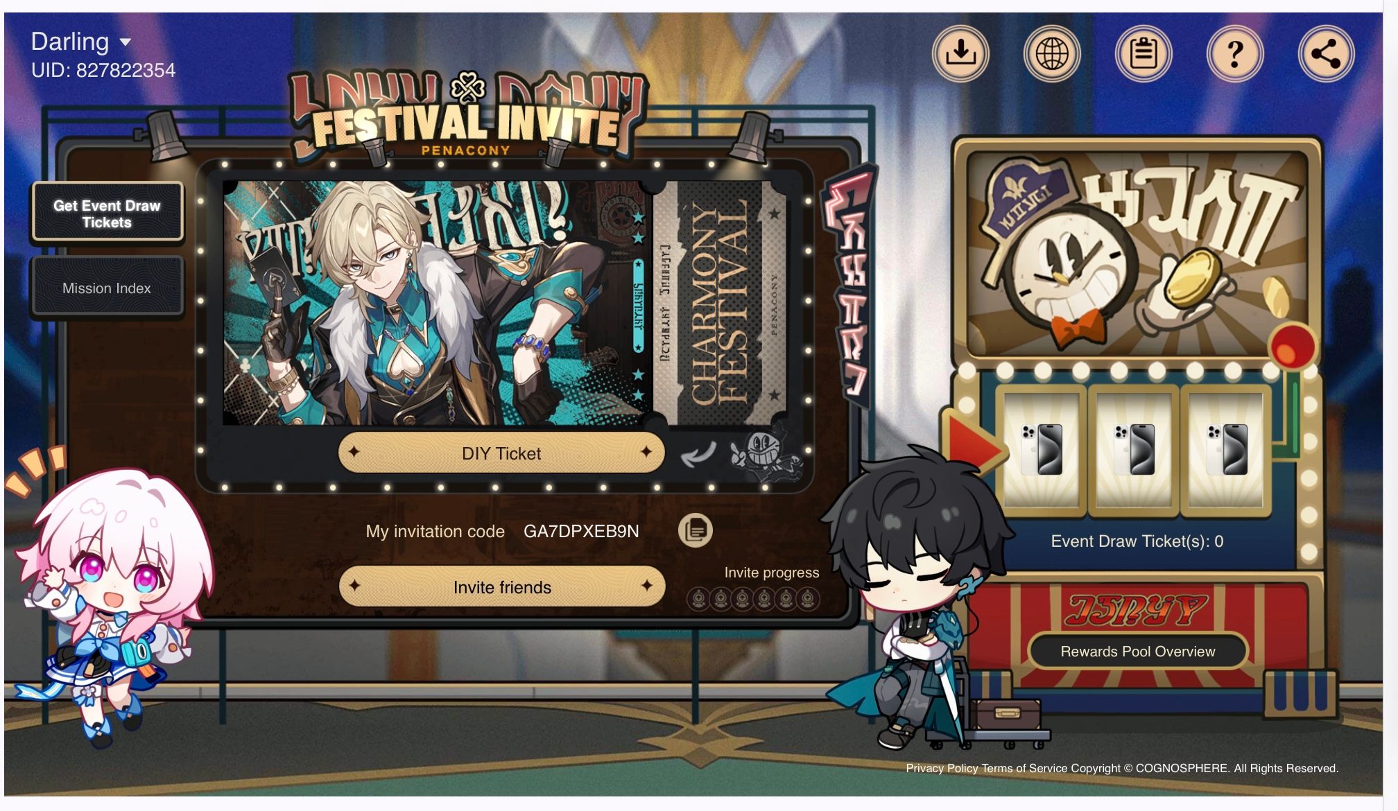 [HSR Web Event] Festival Invitation Honkai: Star Rail | HoYoLAB