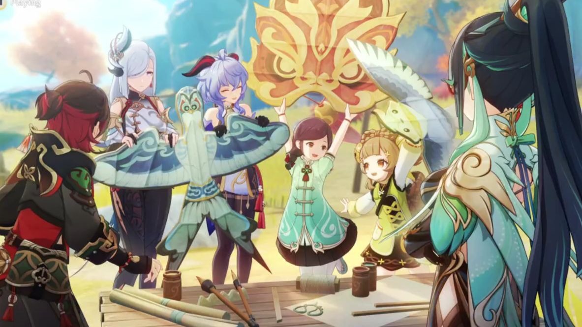 What face you guys chose for the Paimon's kite?└(^o^ )X( ^o^)┘ mine is ...