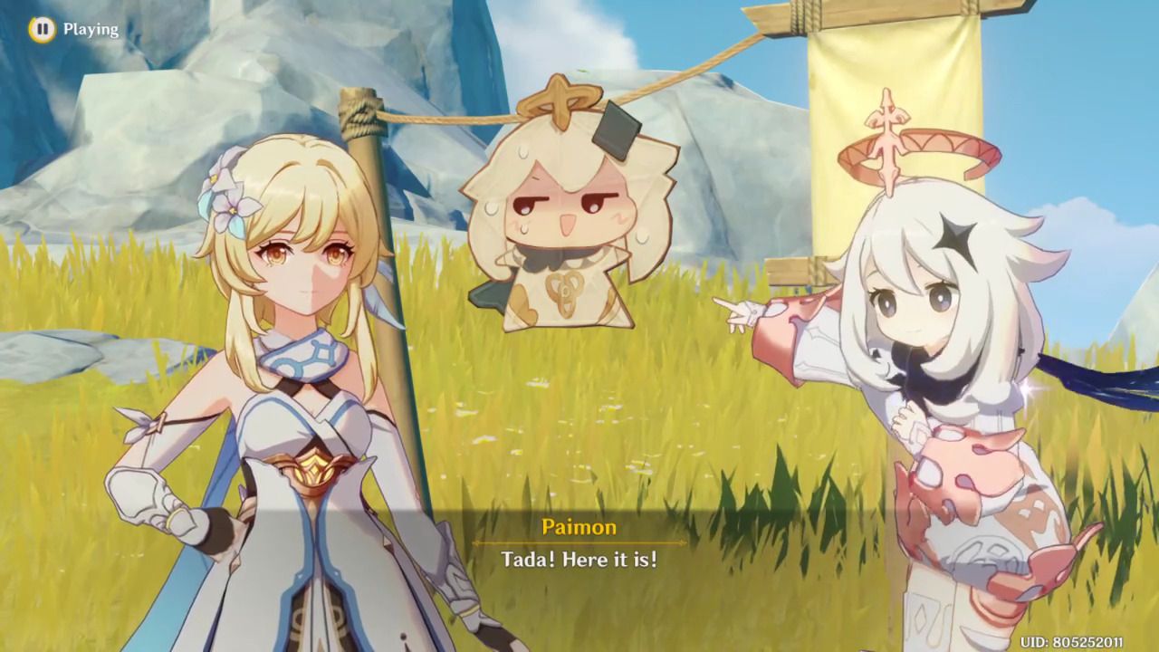 What face you guys chose for the Paimon's kite?└(^o^ )X( ^o^)┘ mine is ...