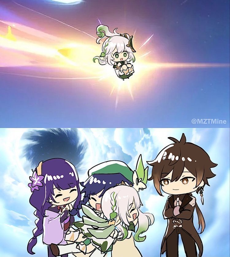 Collecting archons (4/5) —> how it’s going 💚💛💜🤍 Genshin Impact | HoYoLAB