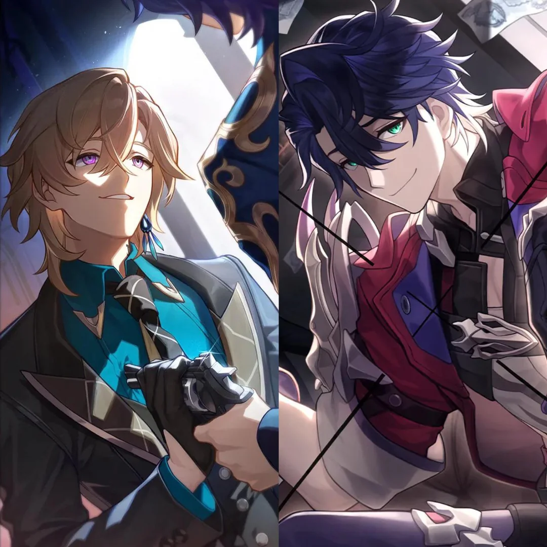These two in a room together. Who comes out crying first? Honkai: Star ...