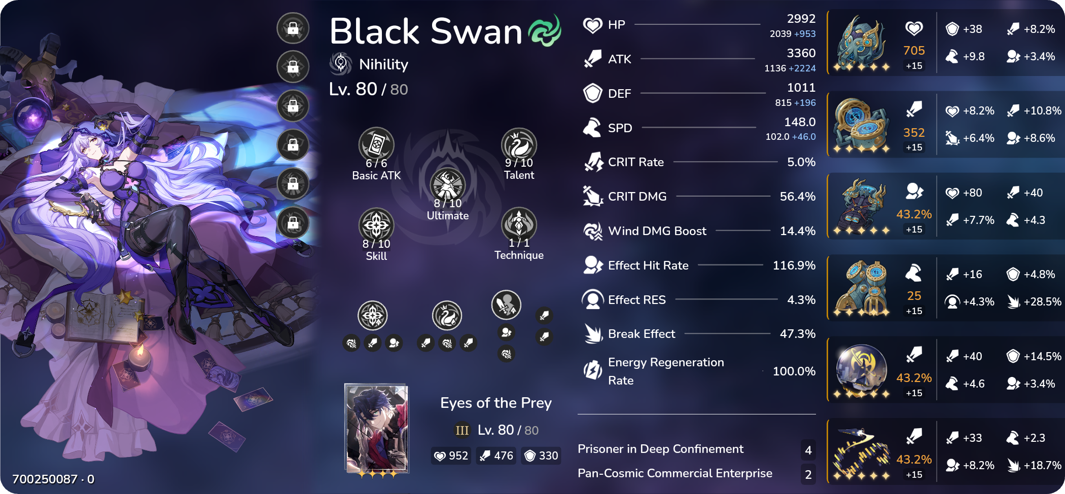 My BS build Honkai: Star Rail | HoYoLAB