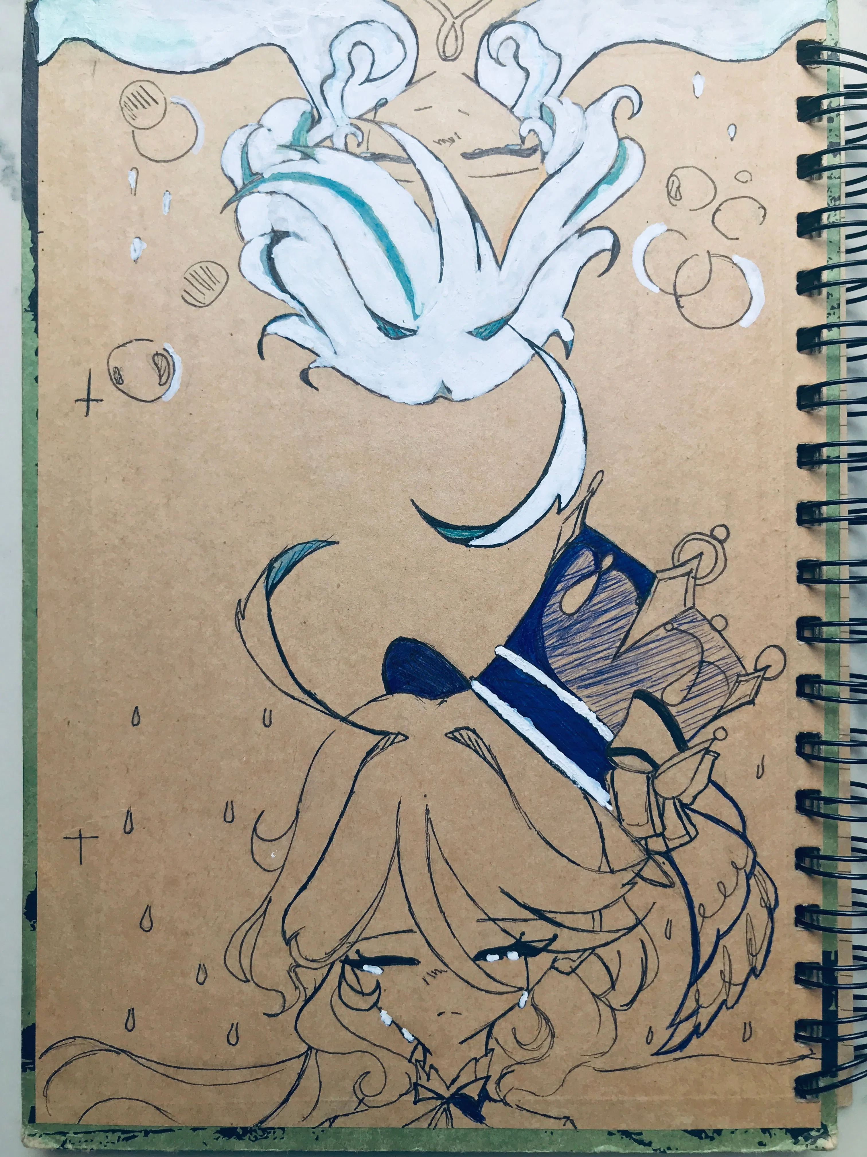 Furina + Forcalor drawing WIP Genshin Impact | HoYoLAB