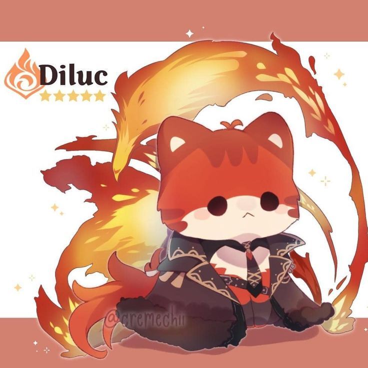 Diluc Cat Genshin Impact | HoYoLAB