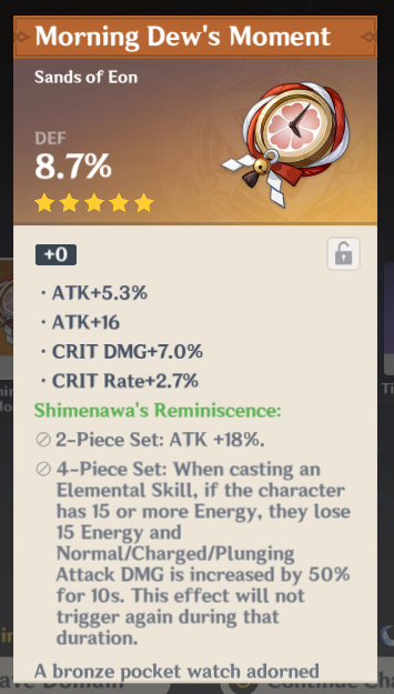 Perfect substats...ON DEF SANDS? Genshin Impact | HoYoLAB