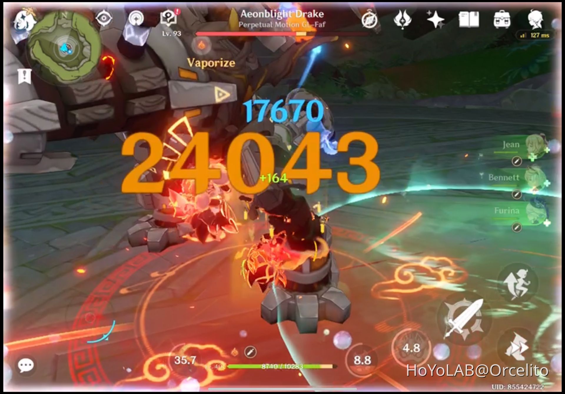 Underbuild Gaming Damage Showcase Genshin Impact | HoYoLAB