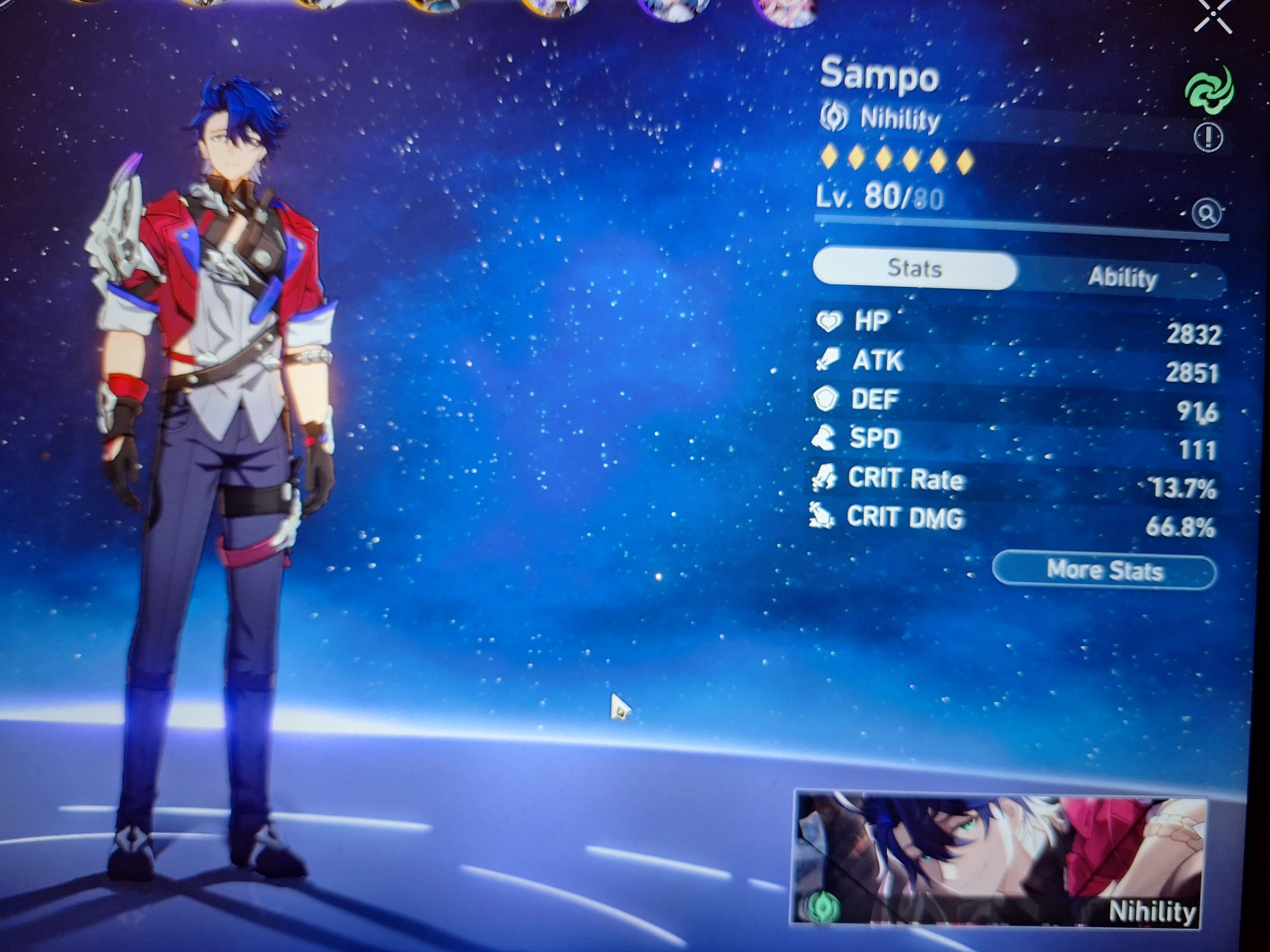 Help me with Sampo build pls :( Honkai: Star Rail | HoYoLAB