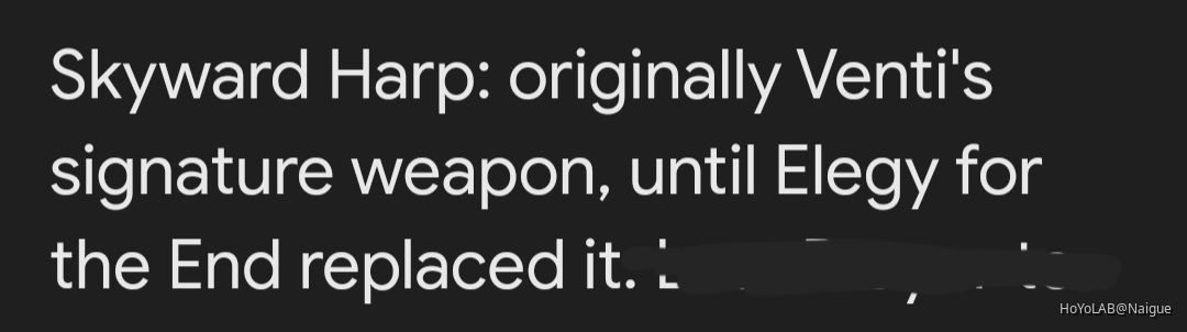 Which one is Venti's signature weapon? And why? Genshin Impact | HoYoLAB