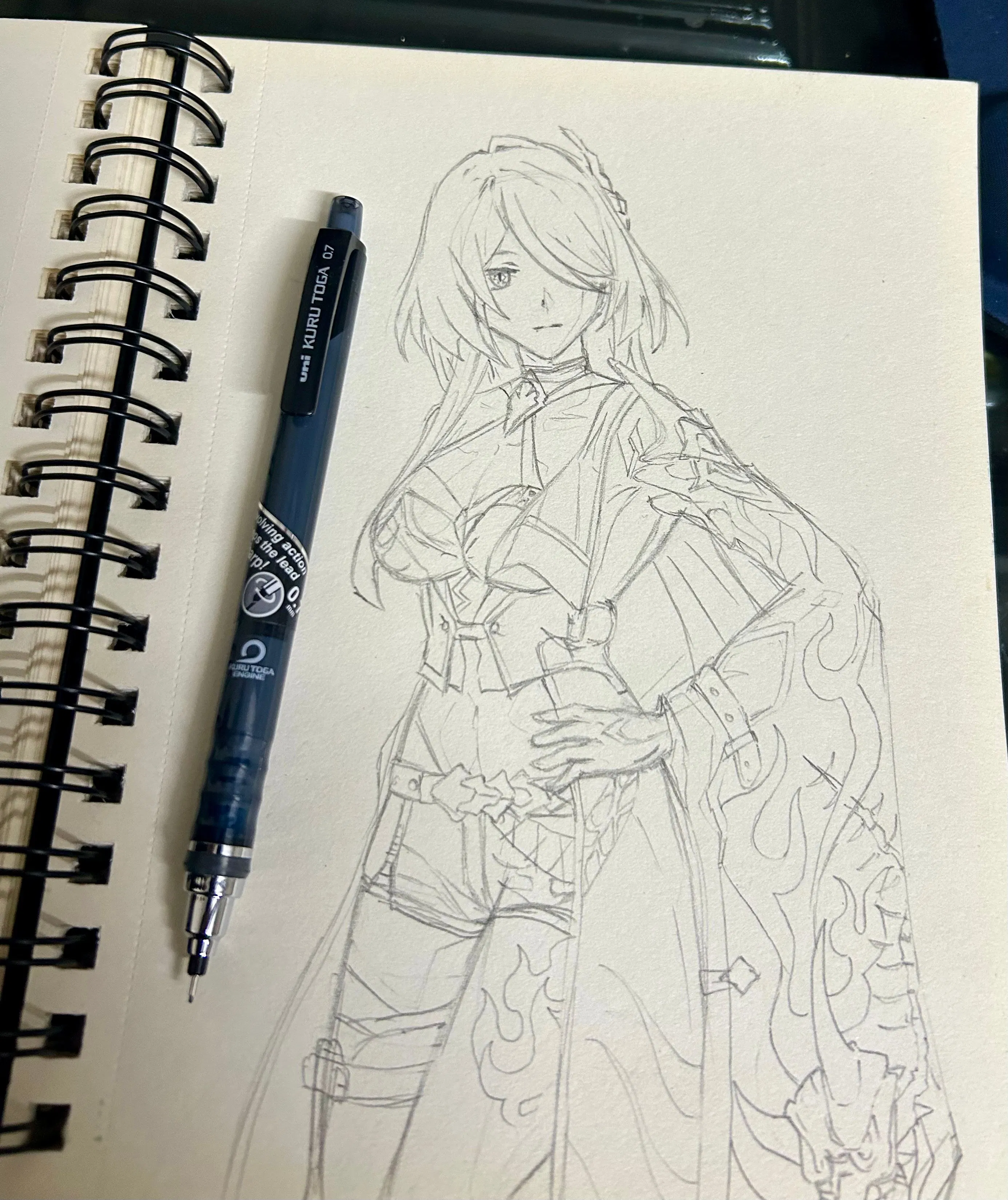 Acheron Rough drawing Honkai: Star Rail | HoYoLAB