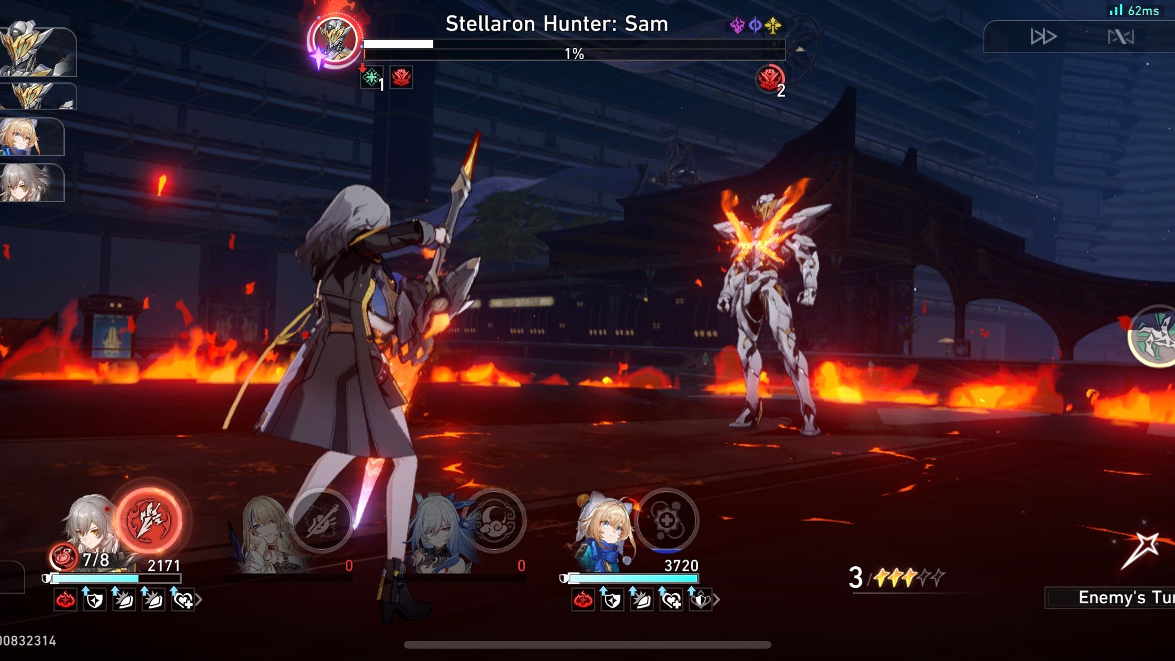 My team when fight annoying ult spamming Sam Honkai: Star Rail | HoYoLAB