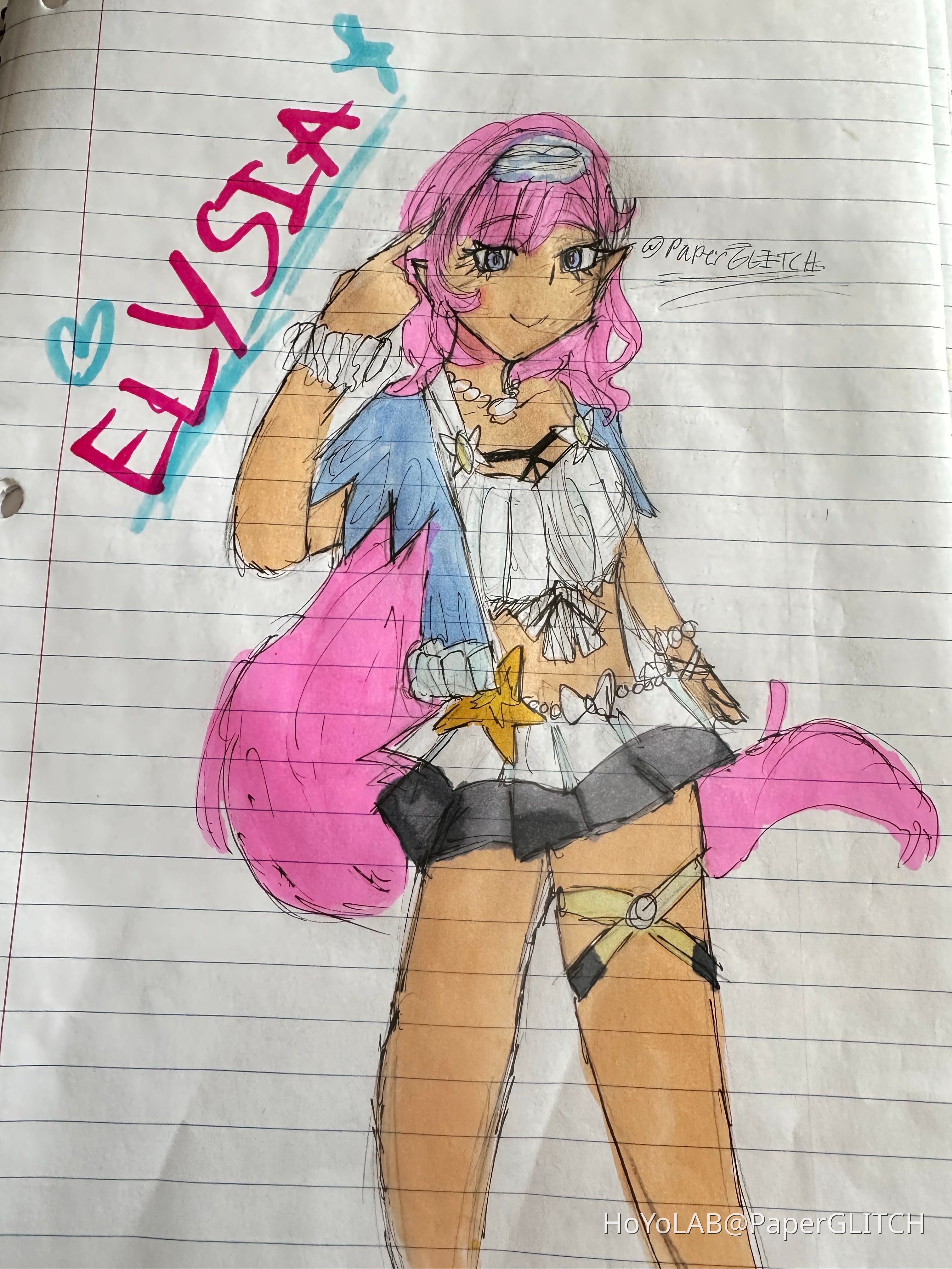 HERES THE ELYSIA DRAWING Honkai Impact 3rd | HoYoLAB