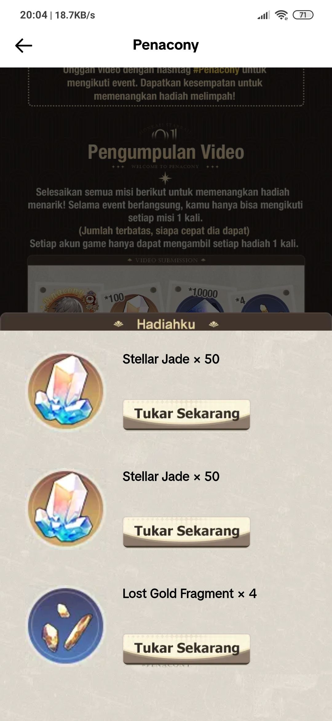 Tik Tok Event 2000 Stellar Jade Honkai: Star Rail | HoYoLAB