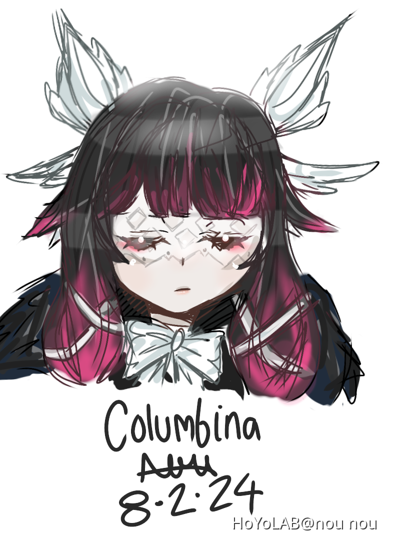 Columbina sketchh Genshin Impact | HoYoLAB