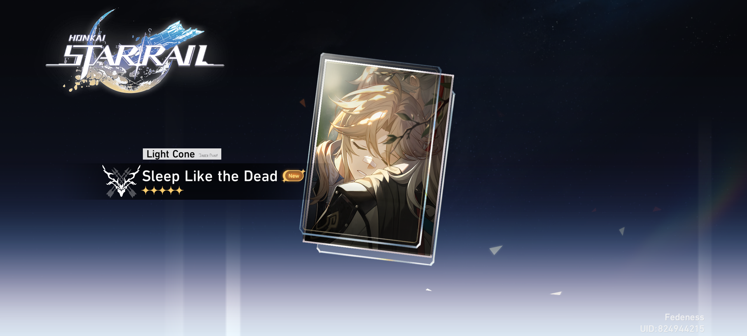 First five star light cone! Honkai: Star Rail | HoYoLAB