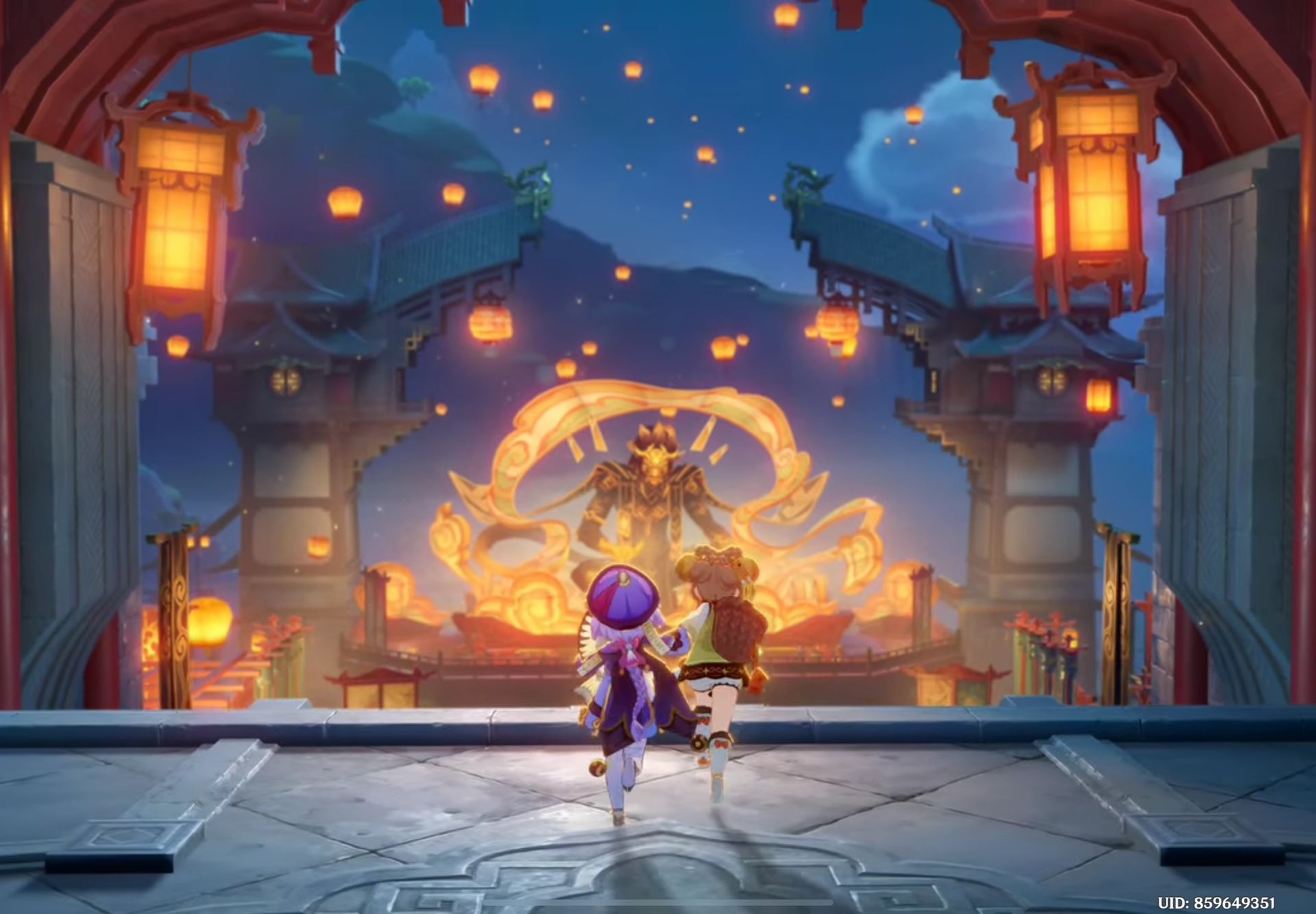 screenshots of lantern rite!! (so pretty.) Genshin Impact | HoYoLAB