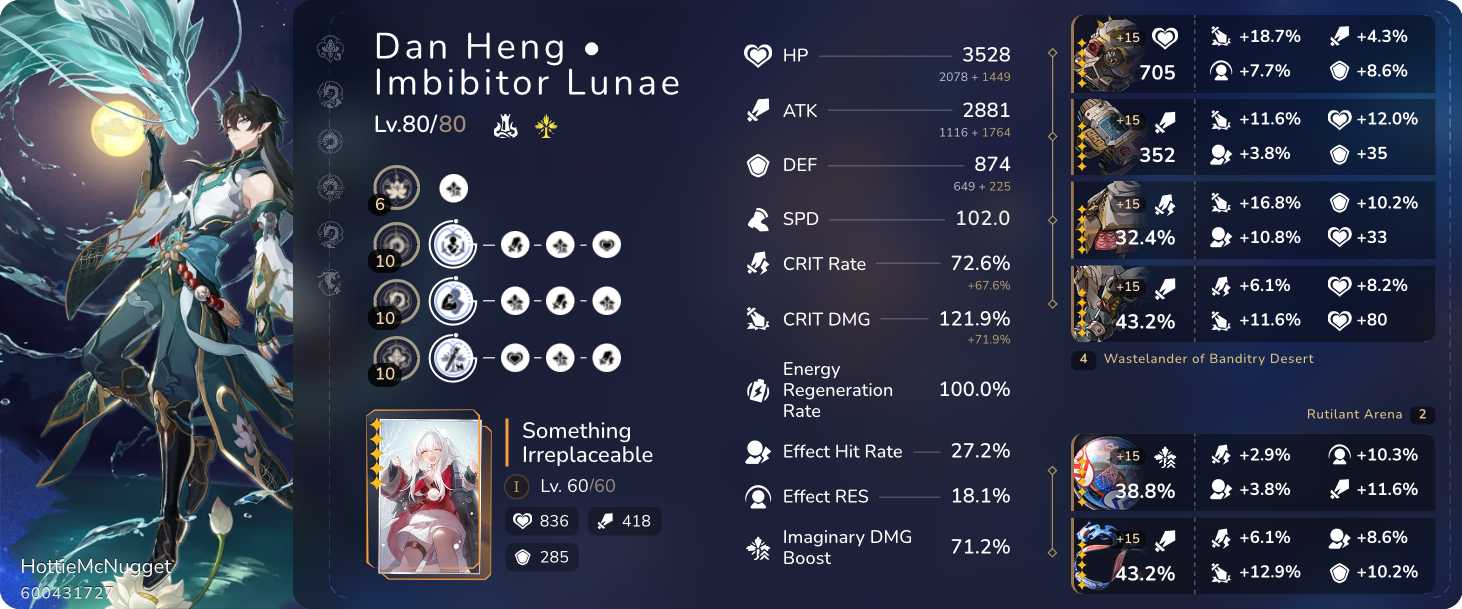 DHILs LC or save for sparkle? Honkai: Star Rail | HoYoLAB