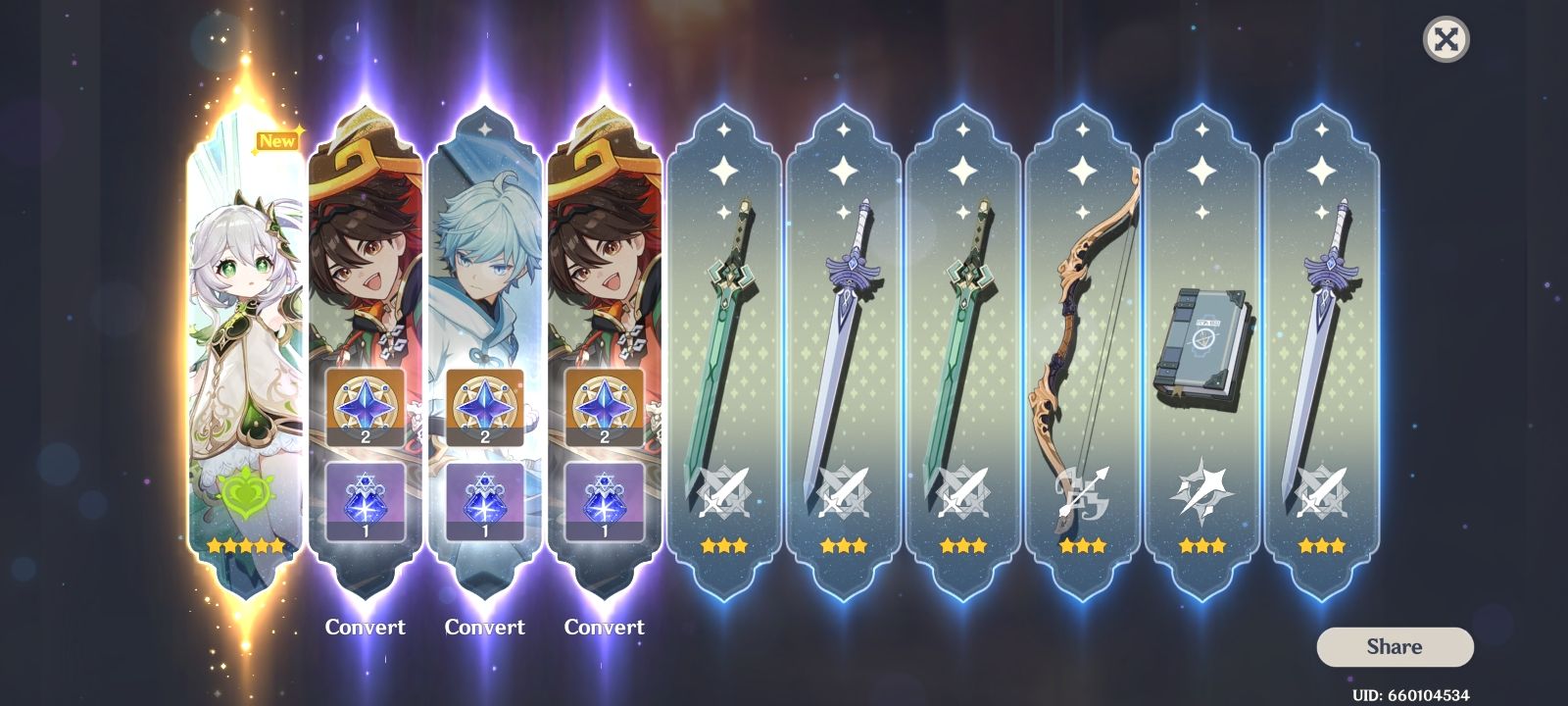 How my 10 pull went Genshin Impact | HoYoLAB