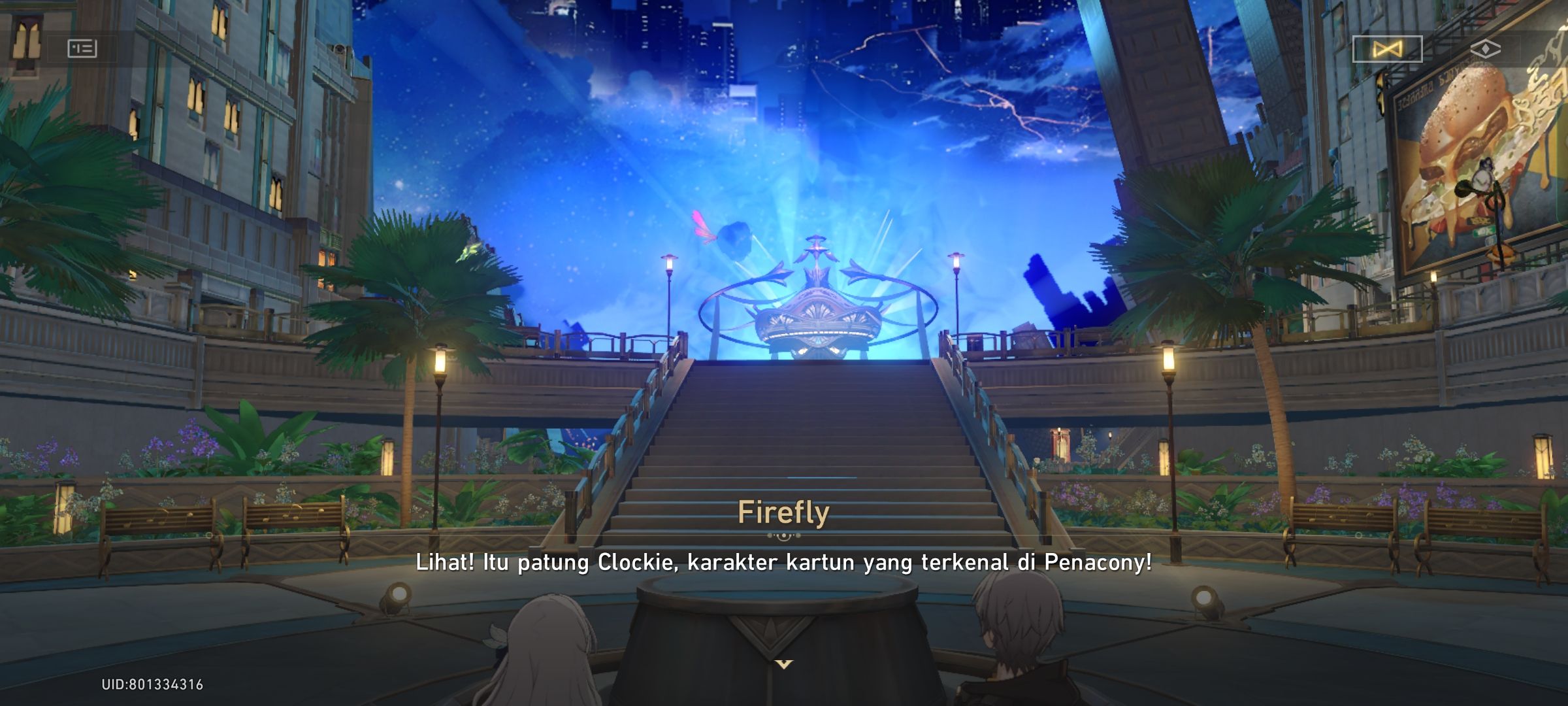 ah ya...patung clocky yang terkenal Honkai: Star Rail | HoYoLAB