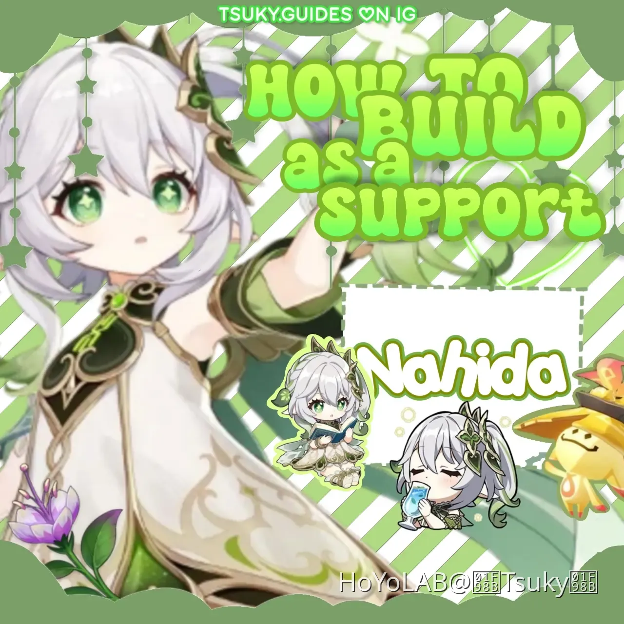 How to build Nahida as a support!🌸 Genshin Impact | HoYoLAB