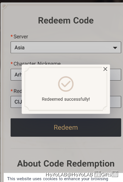 New redeem codes Genshin Impact | HoYoLAB