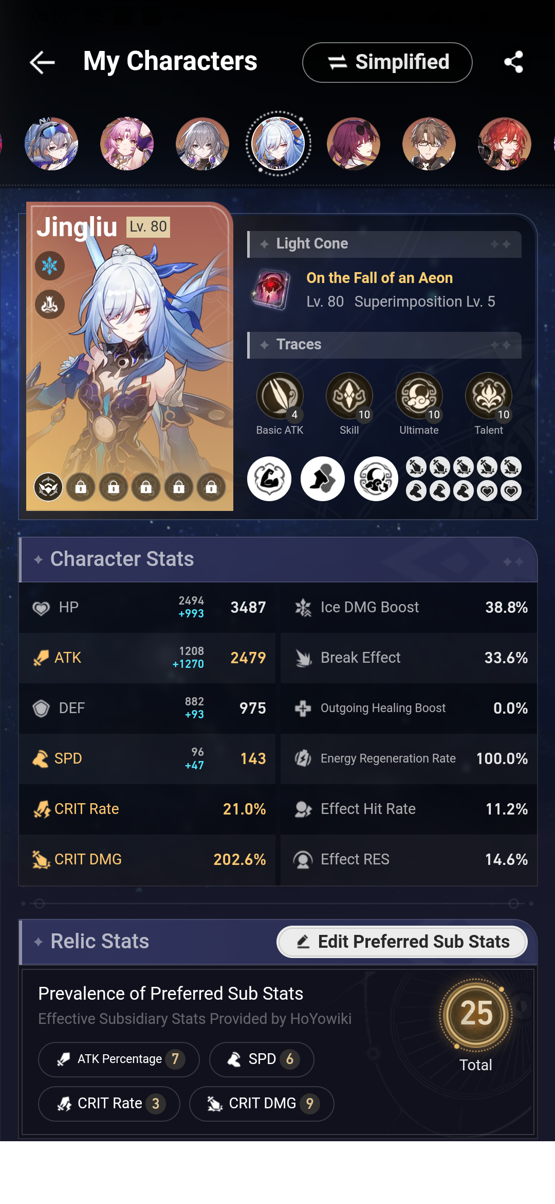 Jing Liu - my most well built character Honkai: Star Rail | HoYoLAB