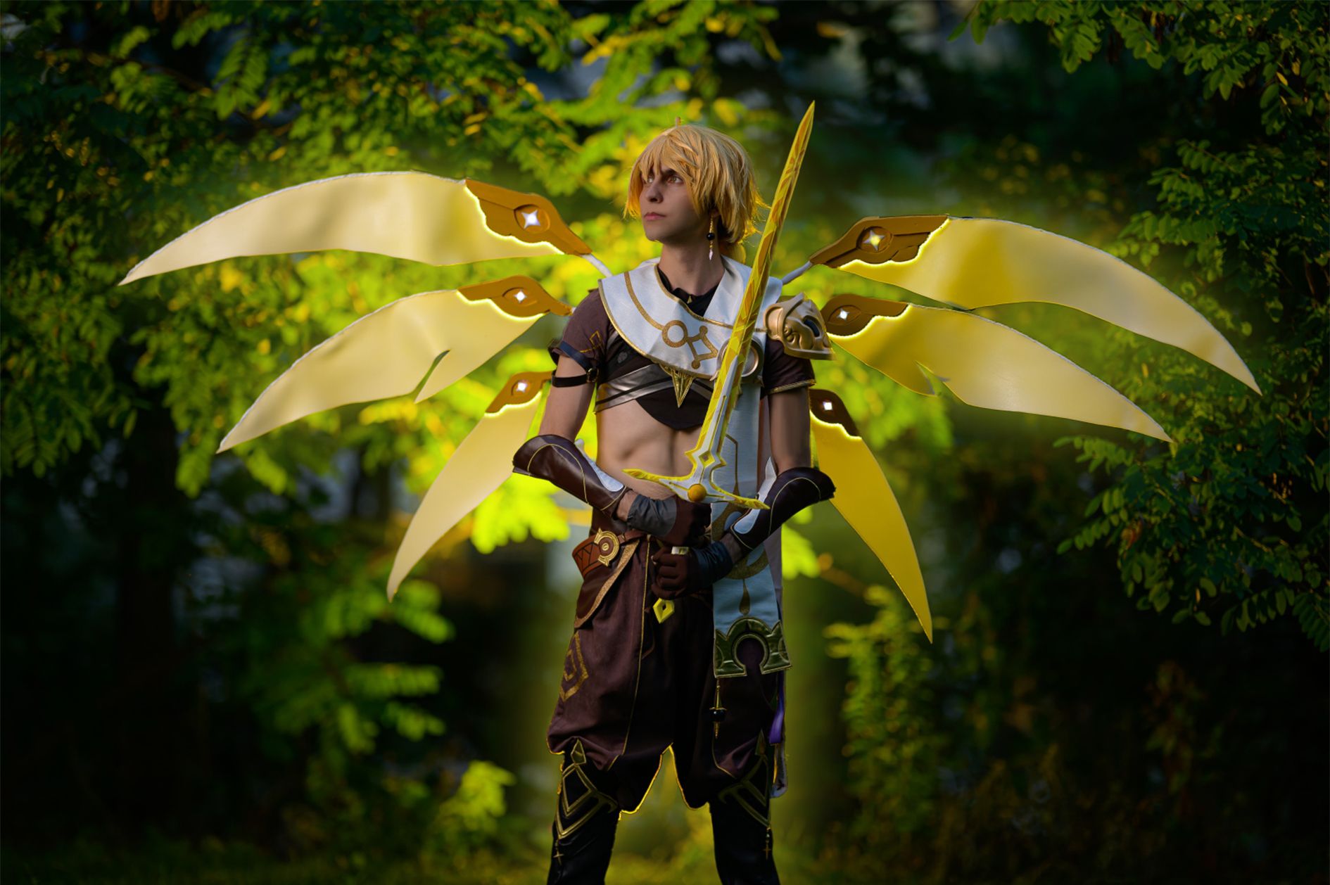 Aether opening cutscene cosplay Genshin Impact | HoYoLAB