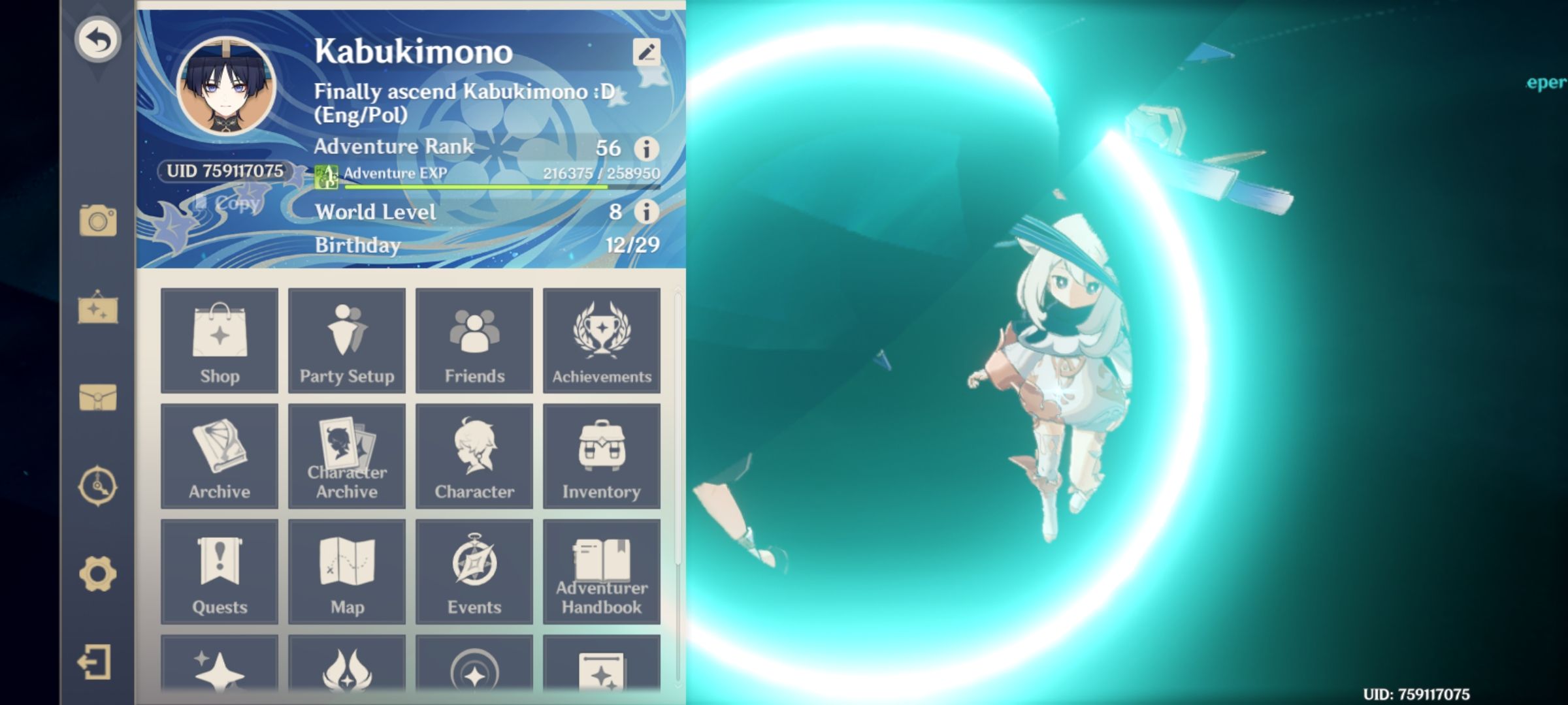 Paimon falls into abyss.... I am happy👻 Genshin Impact | HoYoLAB