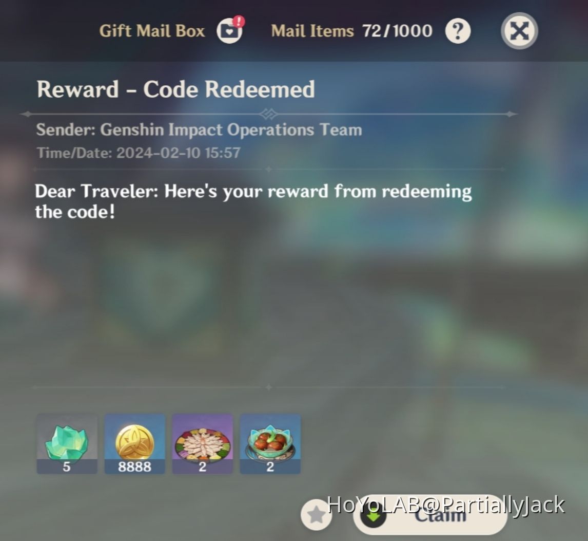 Code! At The Bottom/Description/Comment (Genshin Impact 4.4) Genshin ...